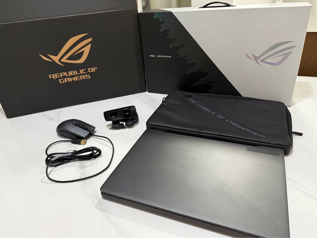 Asus ROG Zephyrus G14 Eclipse Gray With Animatrix, Computers & Tech ...