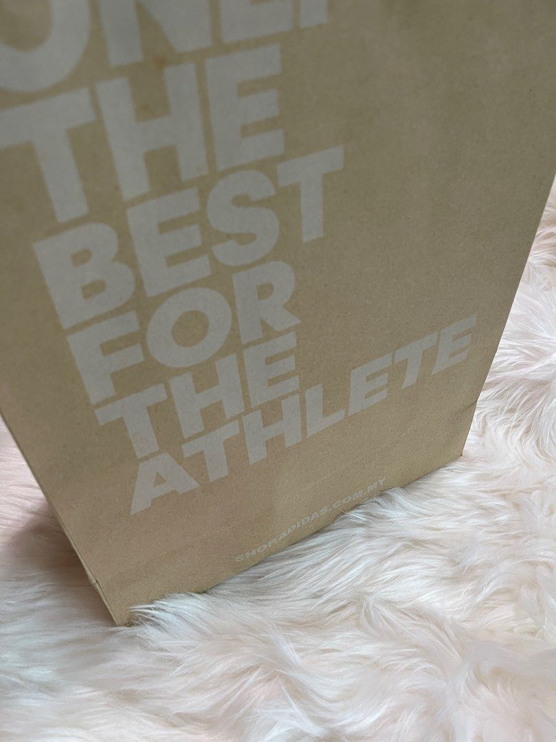 Authentic Adidas paper bag, Hobbies & Toys, Stationery & Craft, Craft ...