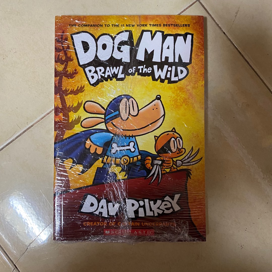 Authentic Original DOGMAN Brawl of the Wild by Dav Pilkey Captain ...