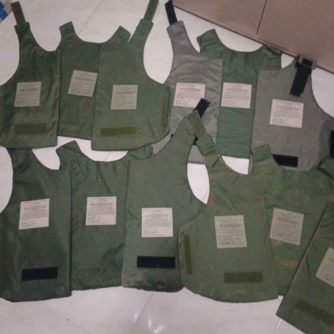 Ballistic Panels KEVLAR, US ARMY ISSUE, LEVEL 3A (read desc for sizes ...