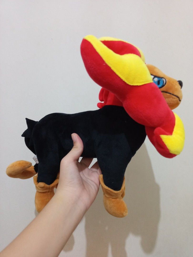 Big Original Pokemon Center Male Pyroar Fire Lion Plush Plushie Stuffed ...