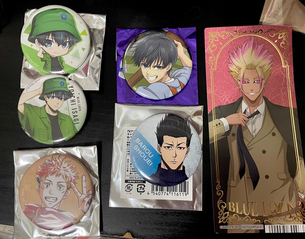 Bluelock bllk jjk official merch isagi shidou barou, Hobbies & Toys ...