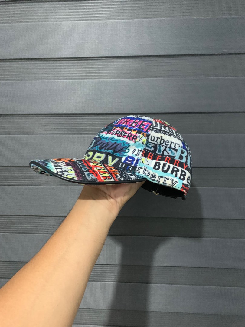 Burberry Multi Color Cap, Men's Fashion, Watches & Accessories, Caps ...
