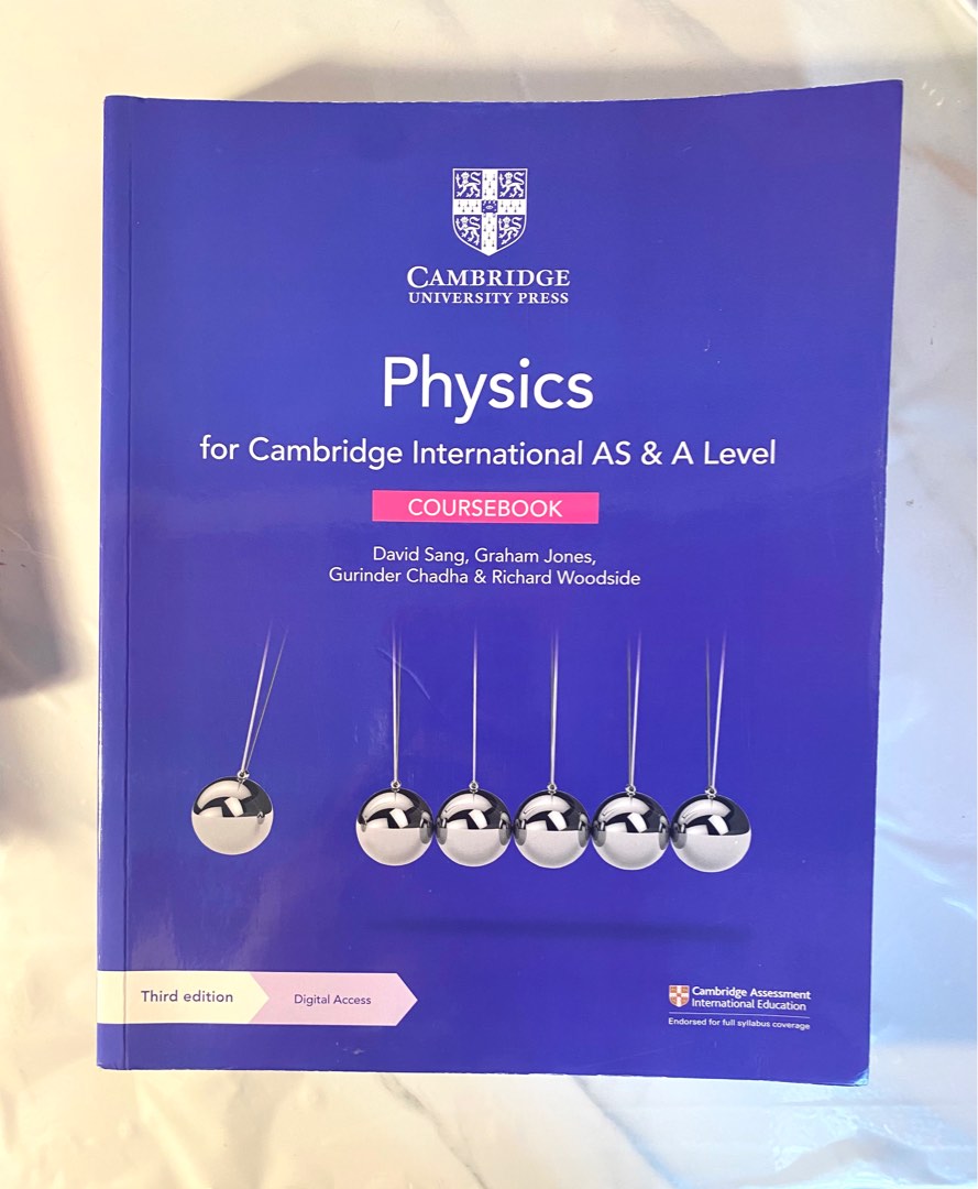Cambridge A-Level Physics Coursebook, Hobbies & Toys, Books & Magazines ...
