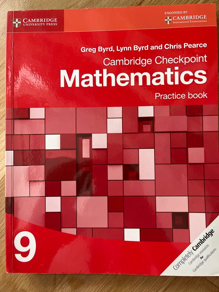 Cambridge Checkpoint Mathematics Practice Book 9, Hobbies & Toys, Books ...