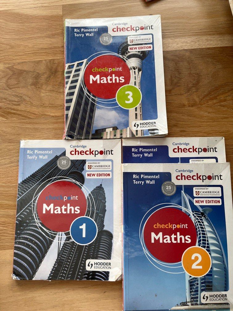 Cambridge Checkpoint Maths 1,2,3, Hobbies & Toys, Books & Magazines ...