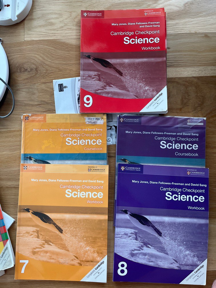 Cambridge Checkpoint Science Coursebook and workbook (7, 8, 9), Hobbies ...