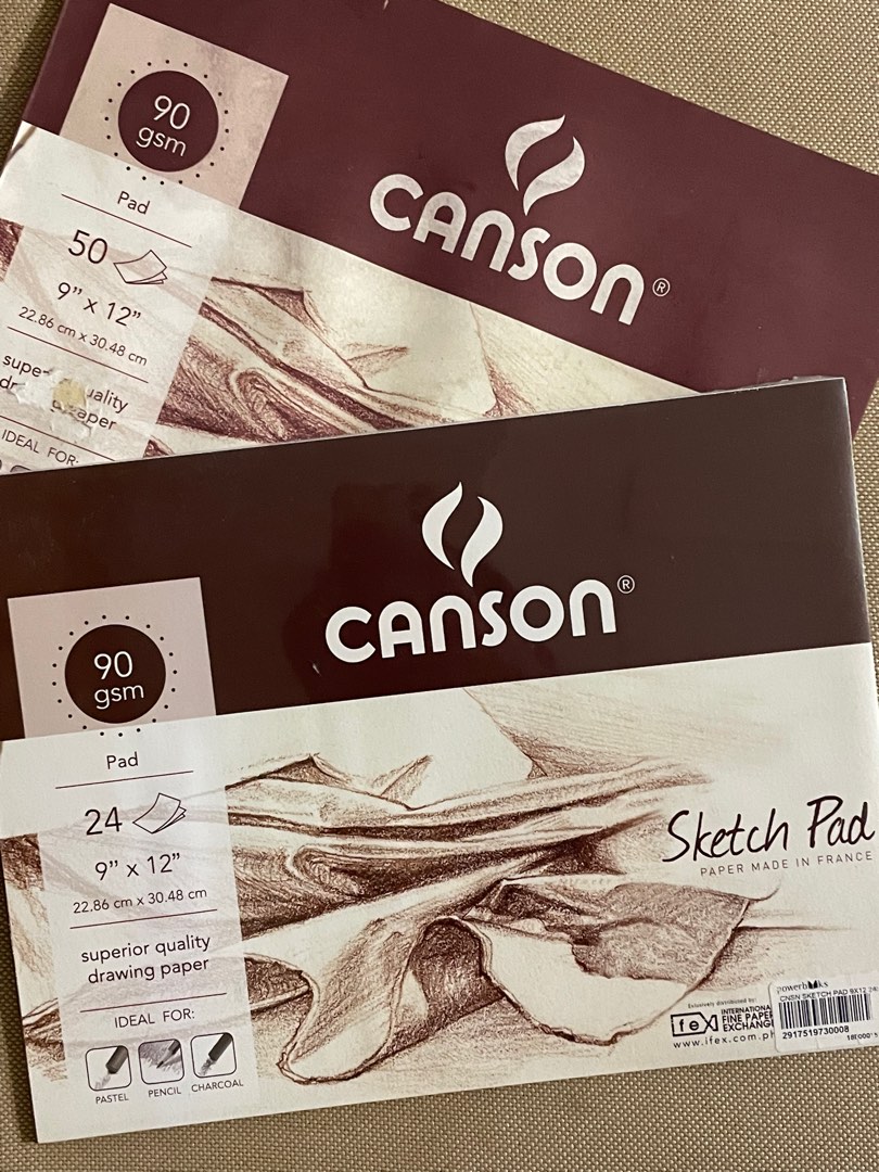 Canson 24 Sheet (sealed) + 50 (35 left) Sheet, Hobbies & Toys ...