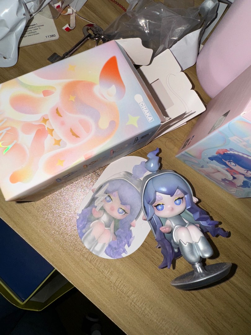 Popmart Chaka x Hanna Li Light Sprite - Lightning, Hobbies & Toys, Toys ...