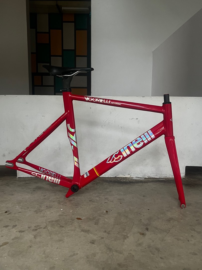 Cinelli Vigorelli Shark frameset wtt/wts, Sports Equipment, Bicycles ...