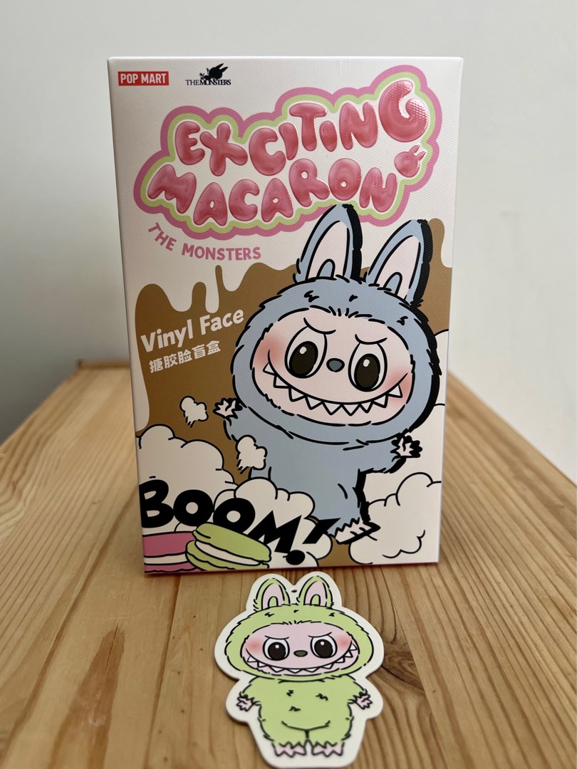 (CO OREN) Labubu V1 Macaron SELECTED “GREEN GRAPE” Original Pop Mart ...