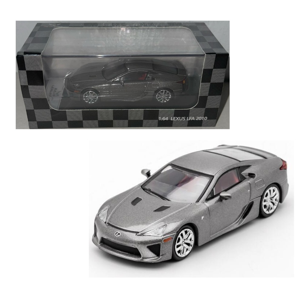 DCT 1/64 Scale Lexus LFA Grey Die-cast Car, Hobbies & Toys, Toys & Games on Carousell