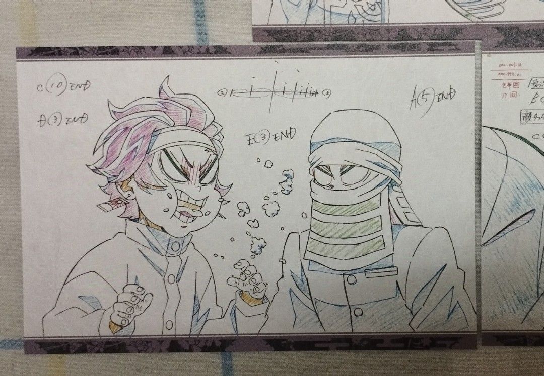 Demon Slayer Tanjiro mitsuri kanroji postcard Kimetsu no yaiba, Hobbies ...