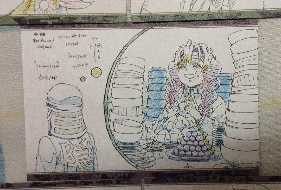 Demon Slayer Tanjiro mitsuri kanroji postcard Kimetsu no yaiba, Hobbies ...