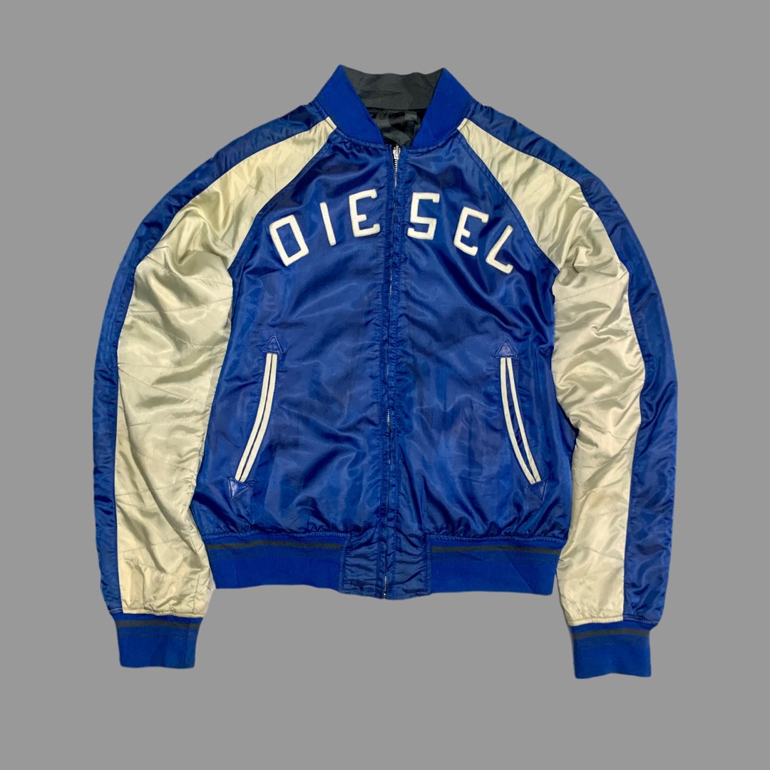 Diesel Japanese Type Reversible Bomber Jacket, Men's Fashion, Coats ...