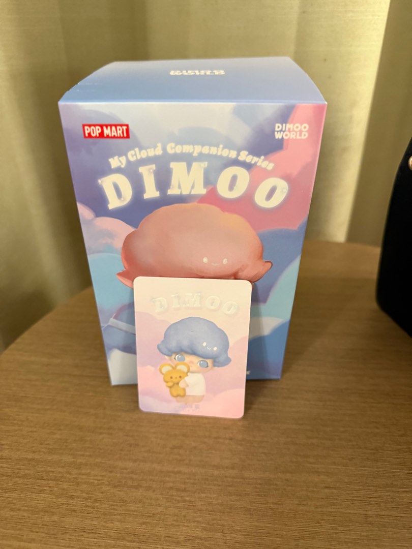 Dimoo My Companion Cloud Doll (Secret edition-Rainy Blue), Hobbies ...