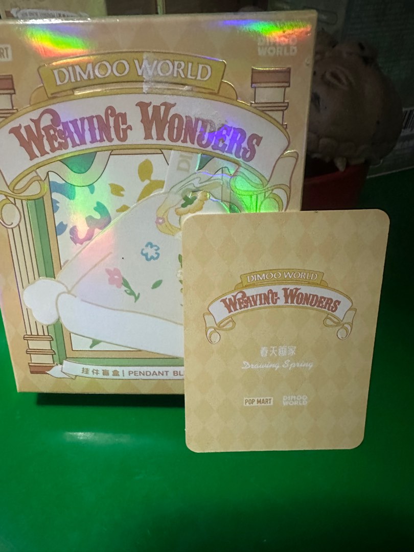 Dimoo weaving hat, Announcements on Carousell