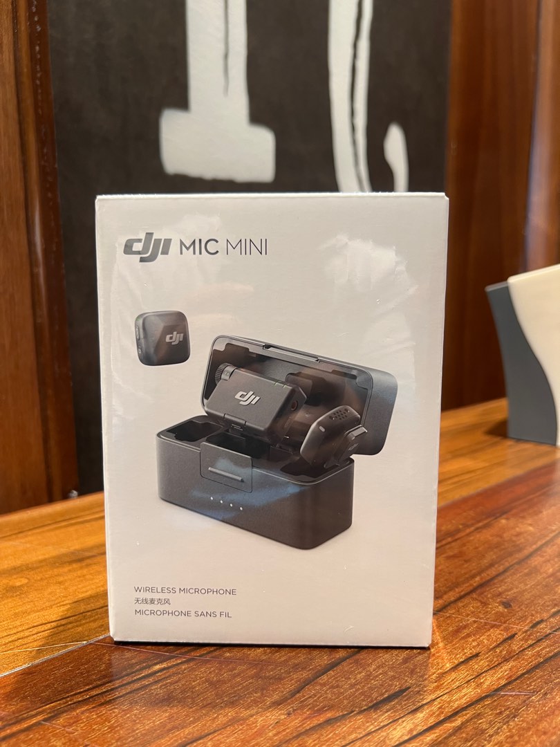 Dji Mic Mini 2TX + 1RX + Charging Case, Photography, Cameras on Carousell