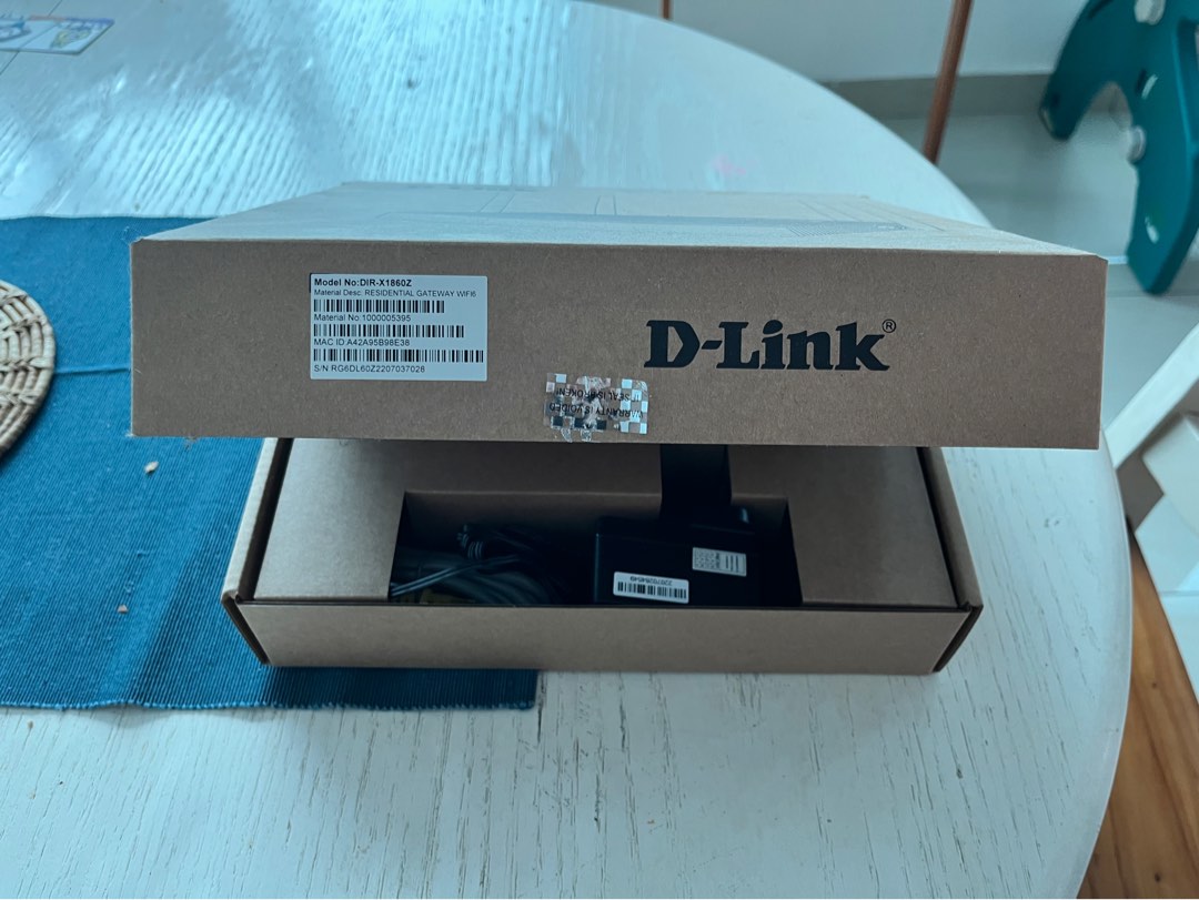 D-Link Wifi6 Router DIR-X1860Z, Computers & Tech, Office & Business ...