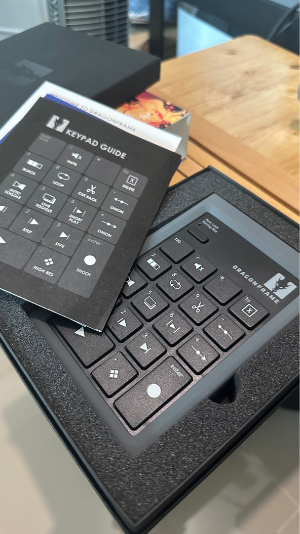 Dragonframe 4 Stop Motion Bluetooth Keypad Controller DZED DFB-01 ...