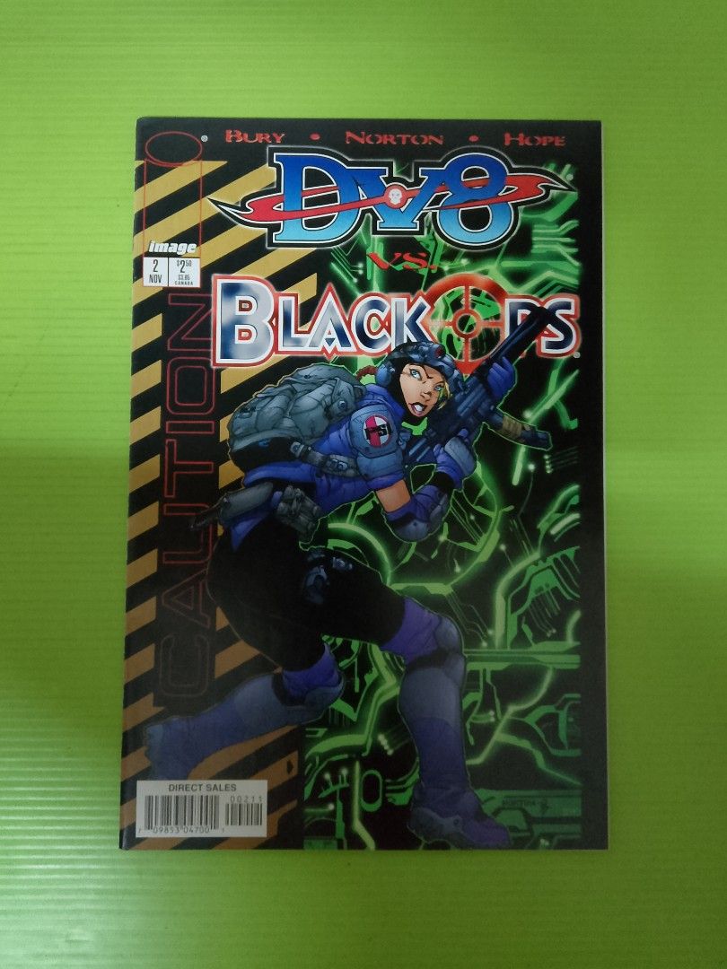 DV8 Vs Black Ops #2 ( Dan Norton - Cover Art ) Image Comics, Hobbies ...