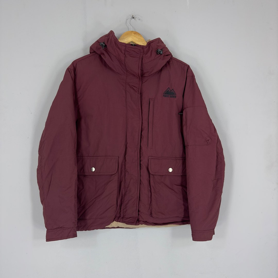 First Down Puffer Jacket, Men's Fashion, Activewear on Carousell