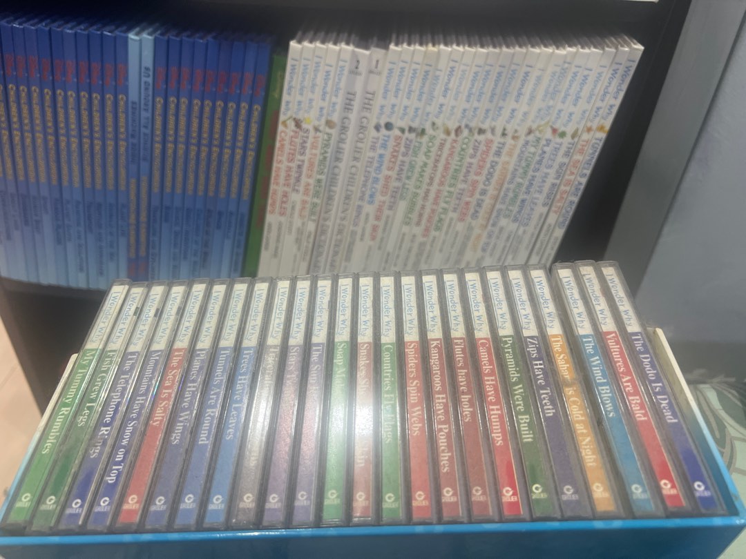 Grolier children books set from USA with full cd set, Hobbies & Toys ...