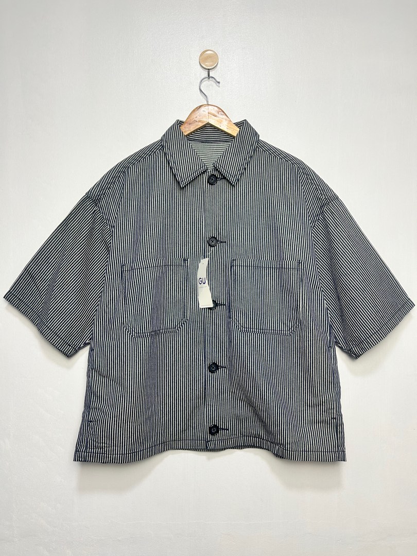 GU Hickory Chef Polo, Men's Fashion, Activewear on Carousell