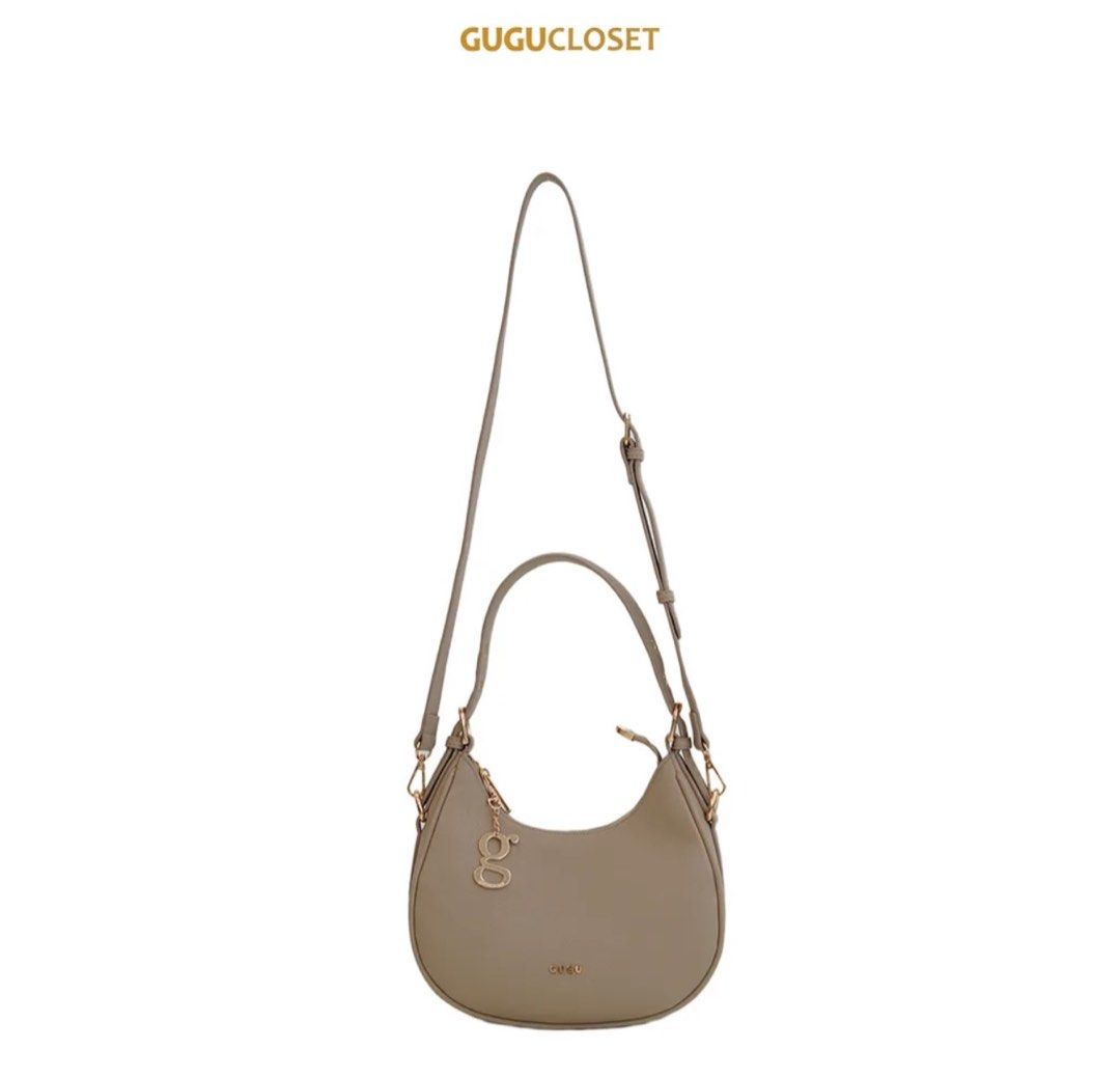 Gugu closet - laura (grey), Women's Fashion, Bags & Wallets, Cross-body Bags on Carousell