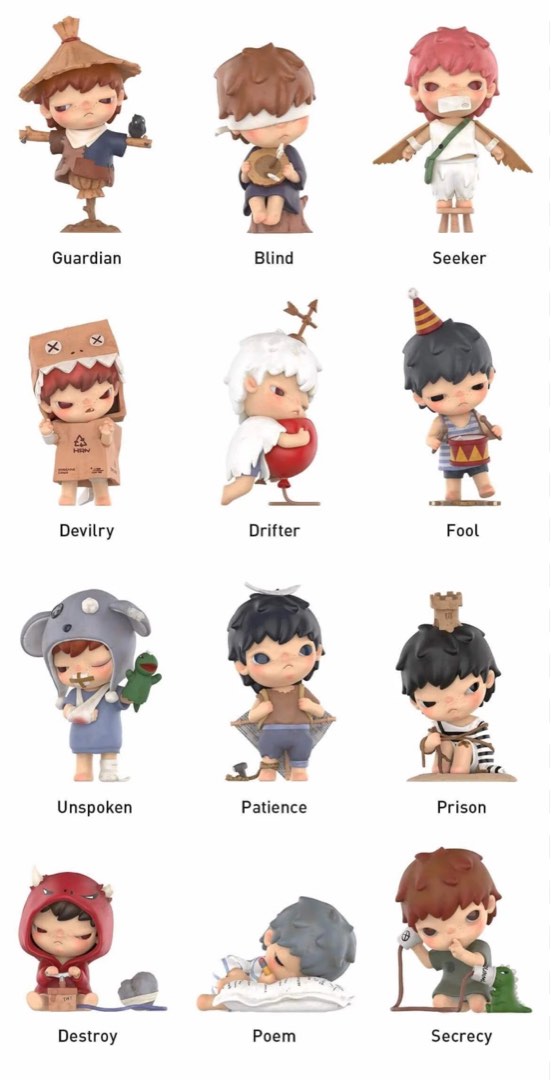 Hirono Mime - POEM, Hobbies & Toys, Toys & Games on Carousell