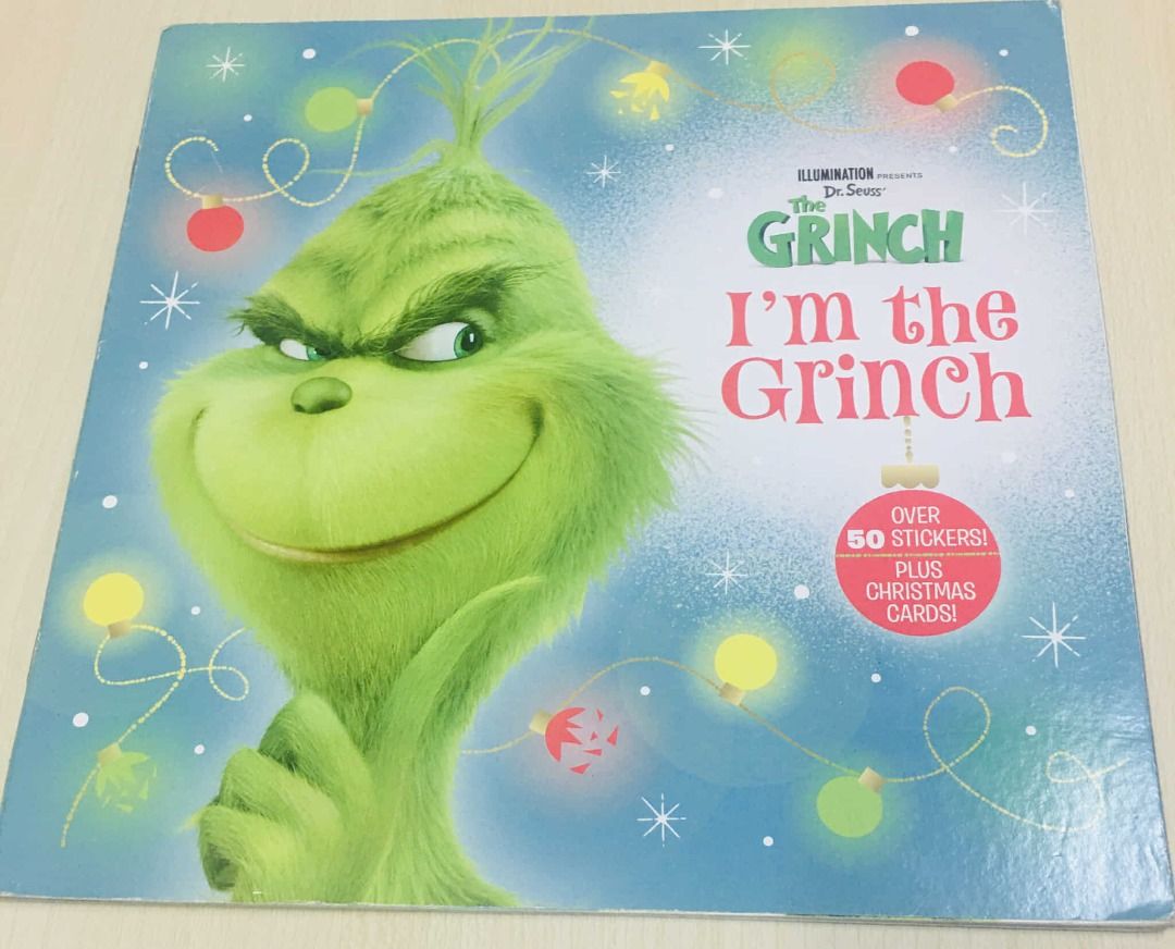 How The Grinch Stole Christmas Book Set, Hobbies & Toys, Books ...