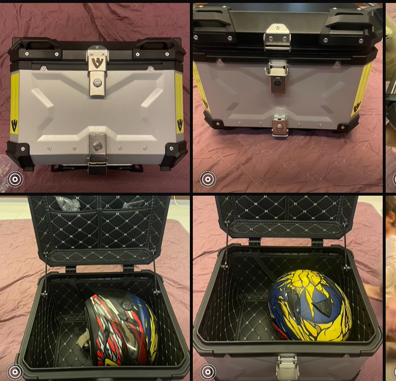 HY top box 55L, Motorbikes on Carousell