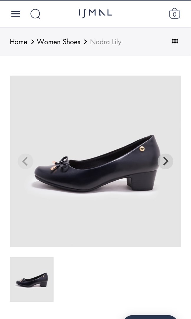 Ijmal Nadra Lily in Black, Women's Fashion, Footwear, Heels on Carousell