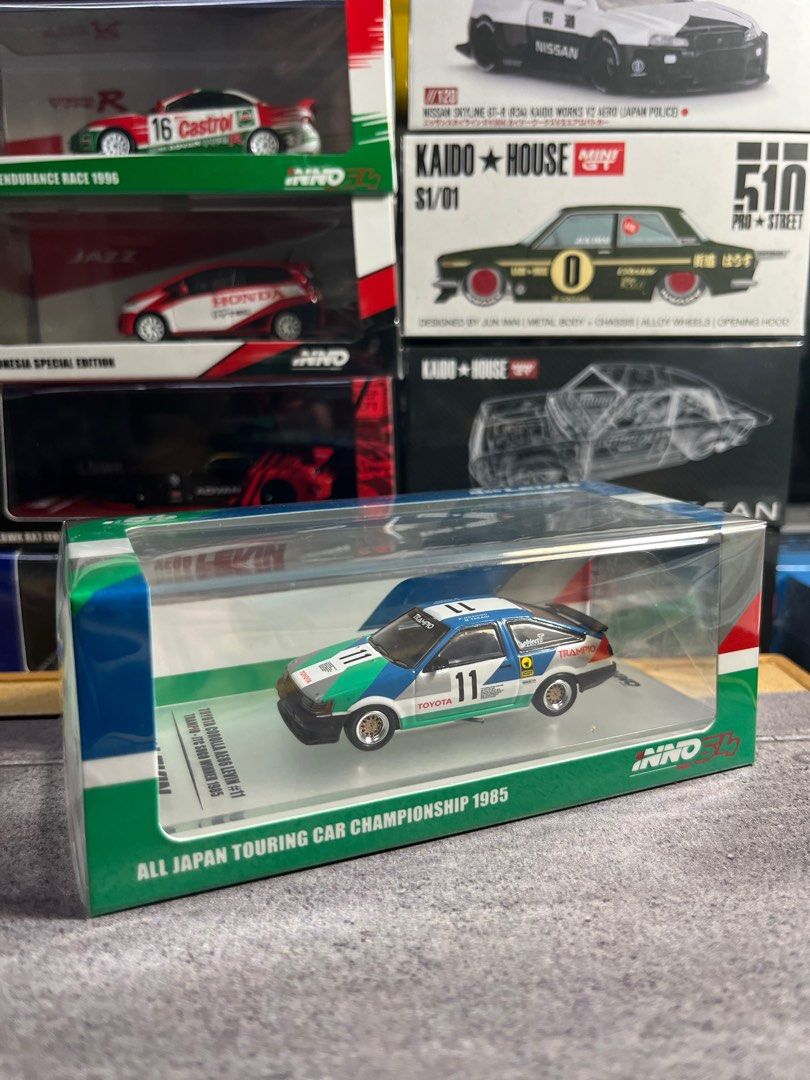 Inno64 Toyota Corolla AE86 Levin #11 Trampio - JTC Sugo Winner 1985 All ...