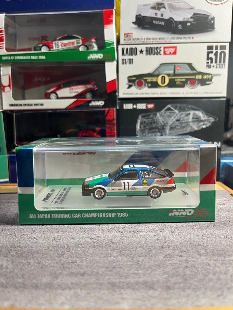 Inno64 Toyota Corolla AE86 Levin #11 Trampio - JTC Sugo Winner 1985 All ...