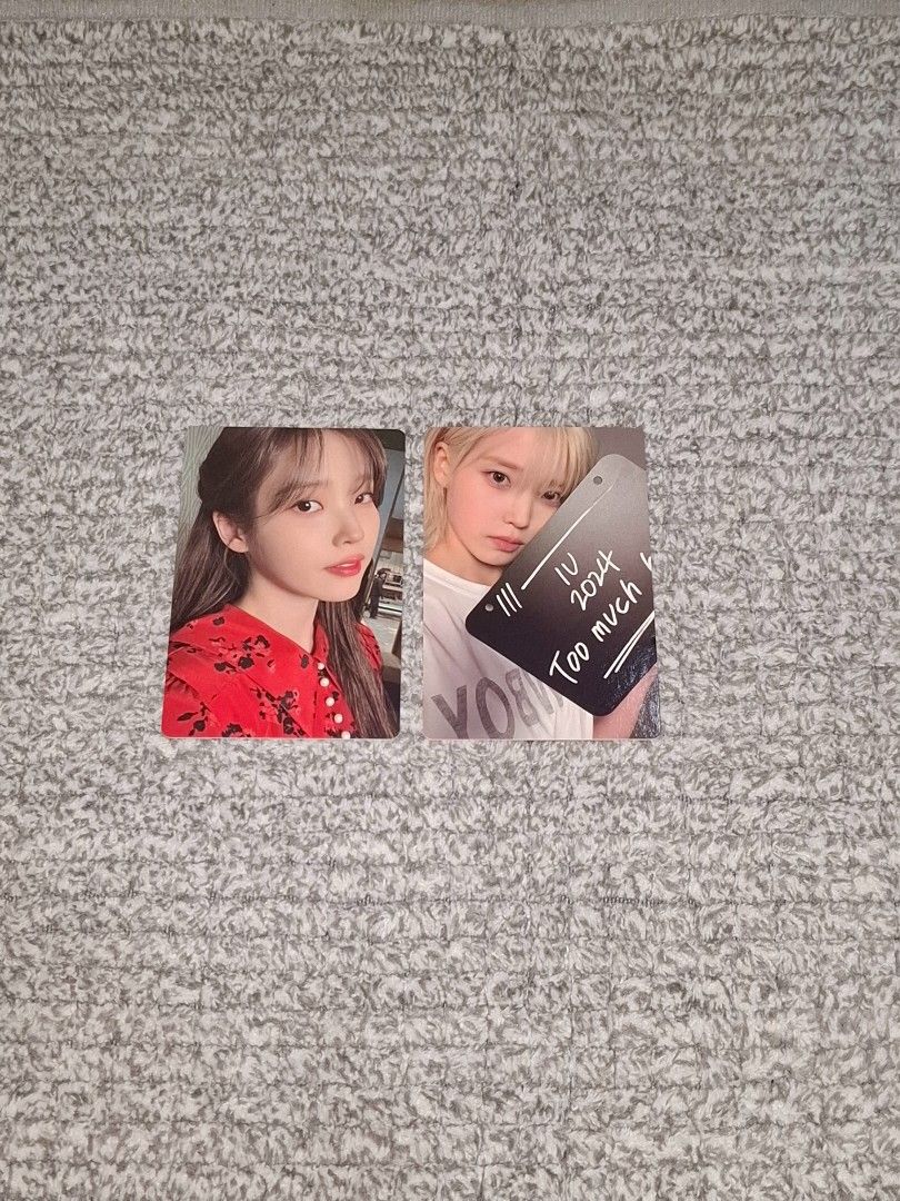 IU WINNING PHOTOCARDS, Hobbies & Toys, Memorabilia & Collectibles, K ...