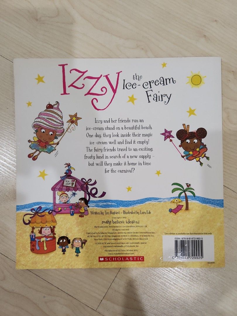 Izzy the ice xeeam fairy, Hobbies & Toys, Books & Magazines, Children's Books on Carousell
