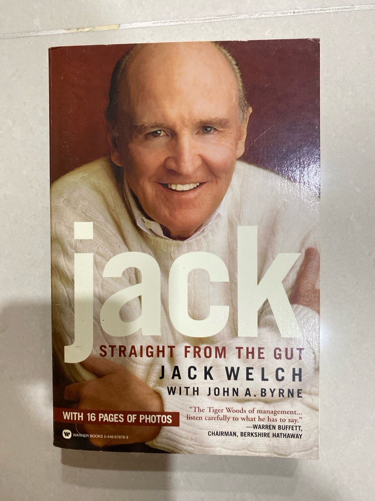Jack Straight From The Gut, Hobbies & Toys, Books & Magazines, Fiction ...
