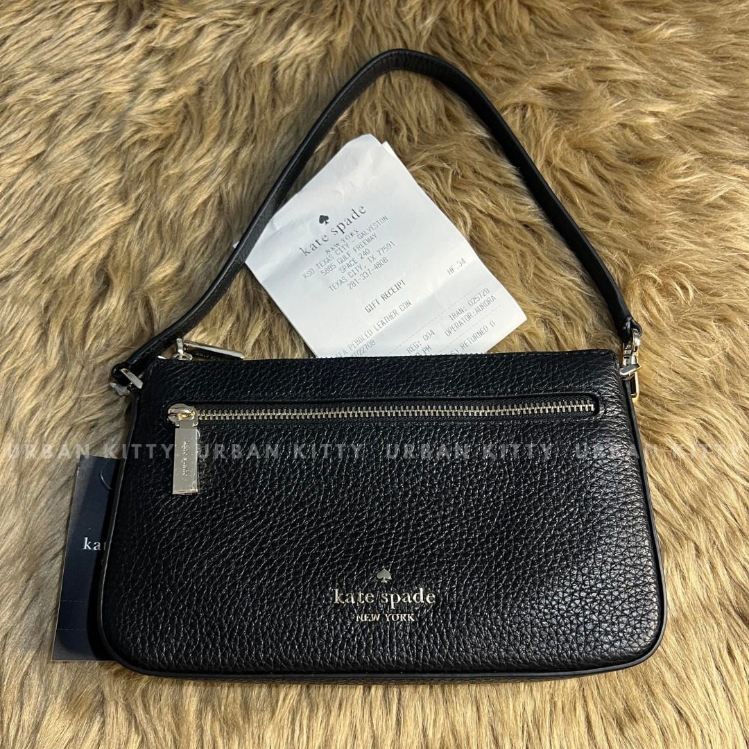 Kate Spade Leila convertible wristlet/ kili kili bag in black, Luxury ...