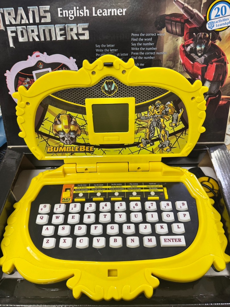 Kids Transformer Laptop / Kids Early Learning 20 Activities English ...