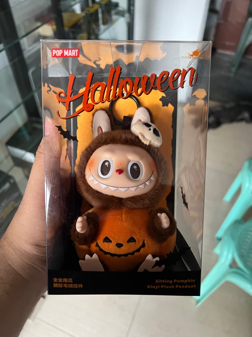 Labubu " hallobubu " Pumpkin, Hobbies & Toys, Toys & Games on Carousell