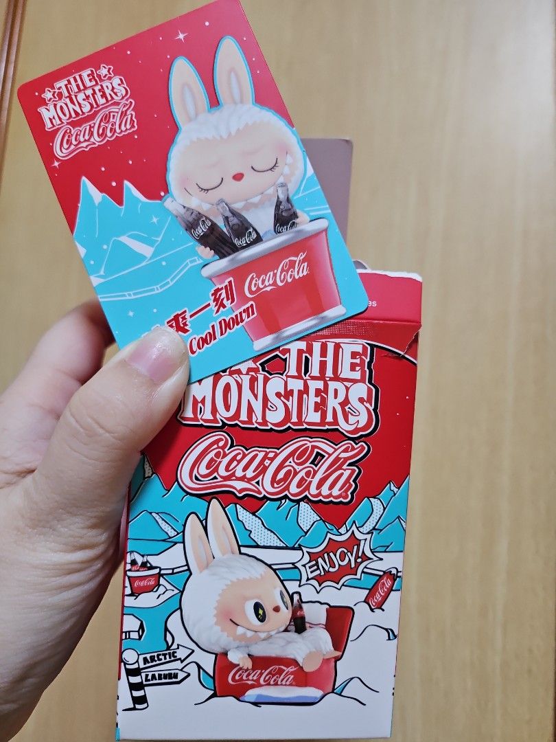 Labubu coca cola figurine, Hobbies & Toys, Memorabilia & Collectibles ...