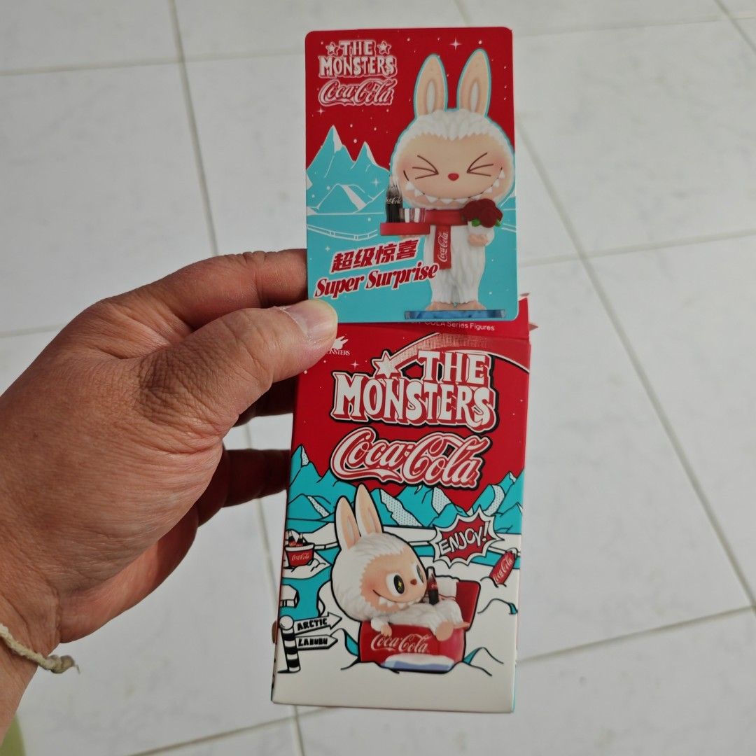 Labubu coke coca, 其他, 其他 - Carousell