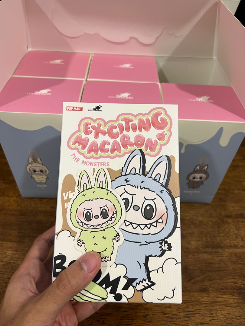 Labubu V1 Green Grape, Hobbies & Toys, Toys & Games on Carousell