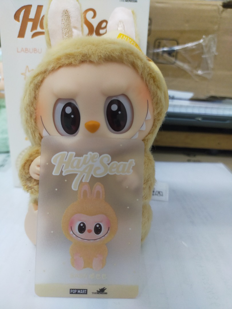 Labubu v2 baba whole new, Hobbies & Toys, Toys & Games on Carousell