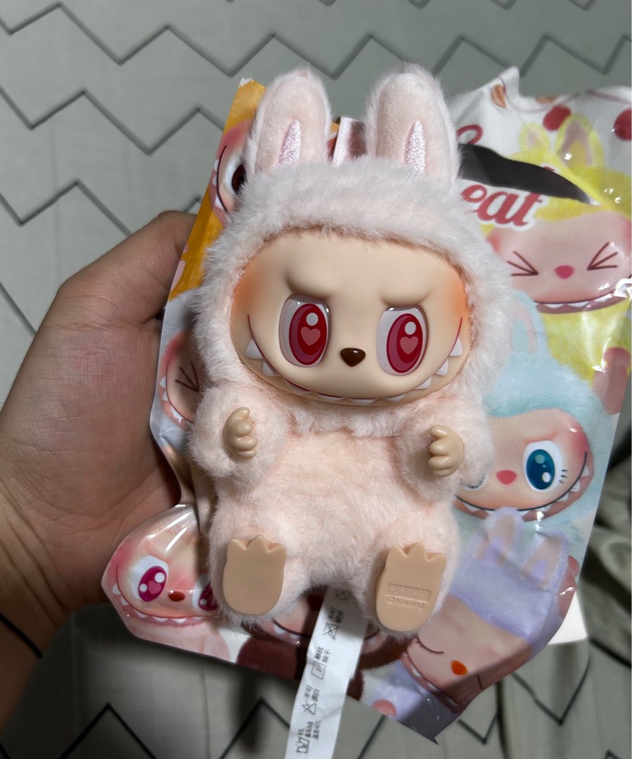 Labubu V2 Have a seat - Dada, Hobbies & Toys, Toys & Games on Carousell