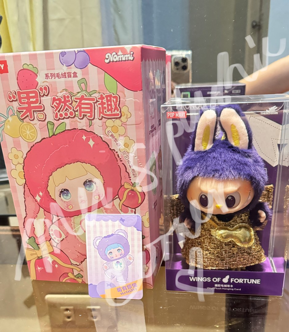 Labubu (Wings of Fortune) & Nommi V3, Hobbies & Toys, Toys & Games on ...