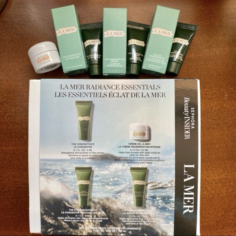 Lamer la mer SET the moisturizing cream the eye concentrate ...