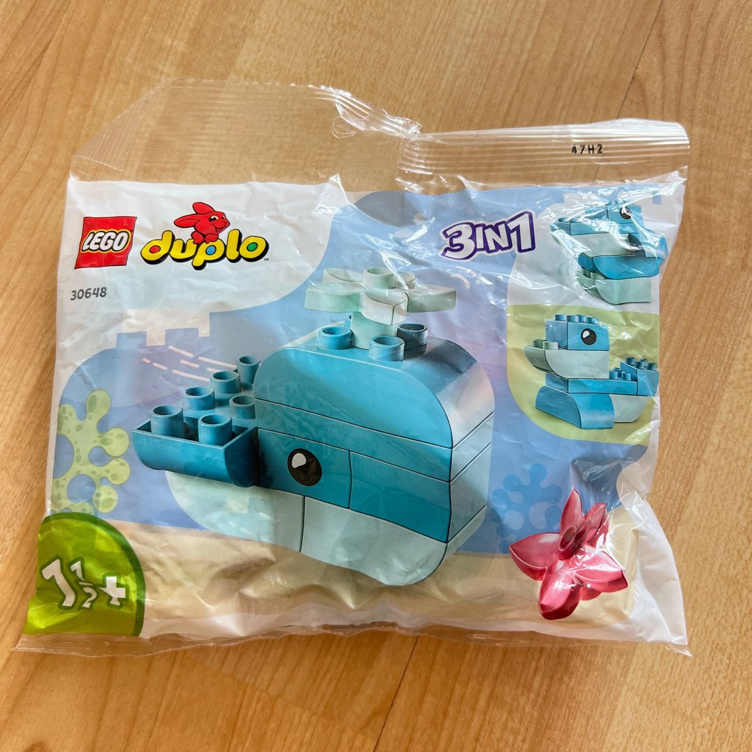 Lego Duplo Whale 30648, Hobbies & Toys, Toys & Games on Carousell