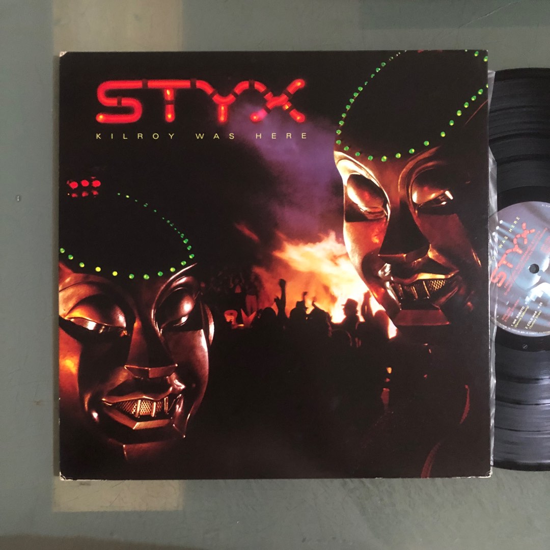 Lp - Styx (Kilroy Was Here), Hobbies & Toys, Music & Media, Vinyls on ...